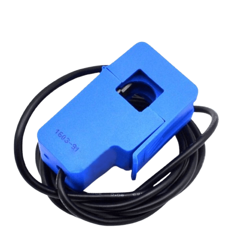 SCT013 100A:50mA Non-Invasive AC Current Sensor Split Core Type Clamp ...